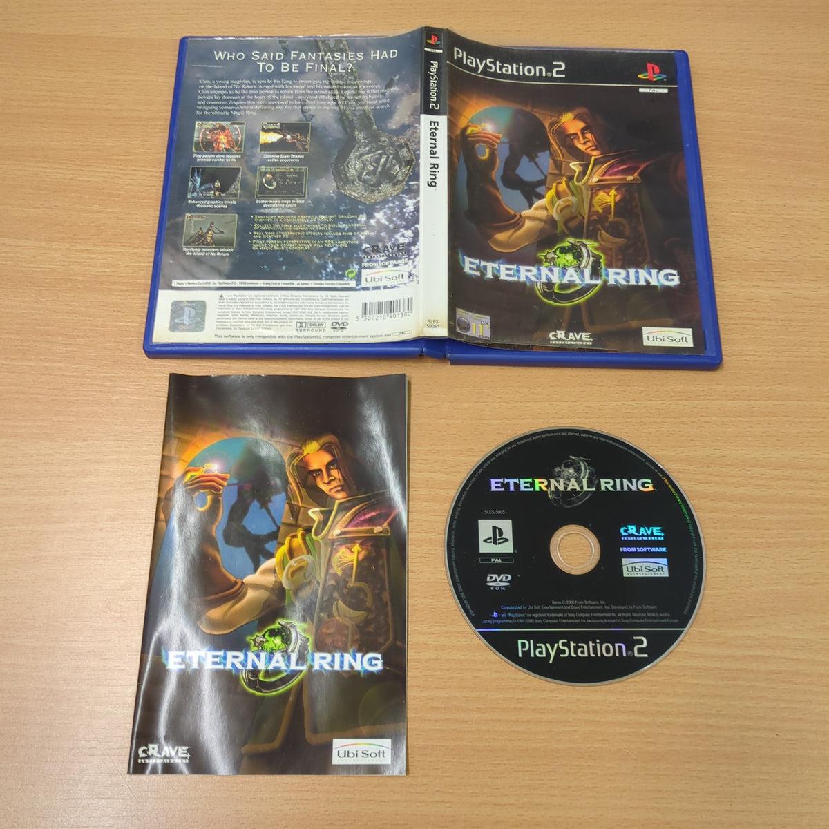 Eternal Ring Sony PS2 game – retro game store uk - 8BitBeyond.com