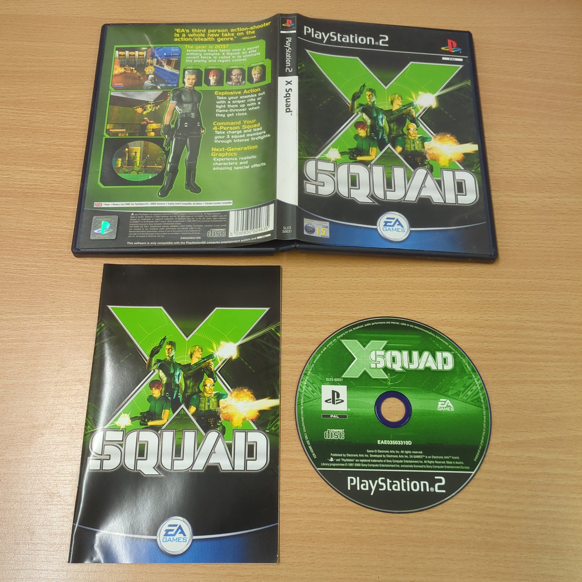 X-Squad Sony PS2 game – retro game store uk - 8BitBeyond.com