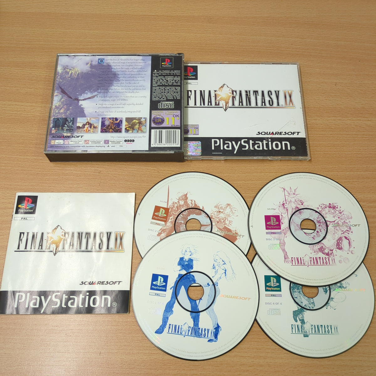 Final Fantasy IX Sony PS1 game – retro game store uk - 8BitBeyond.com