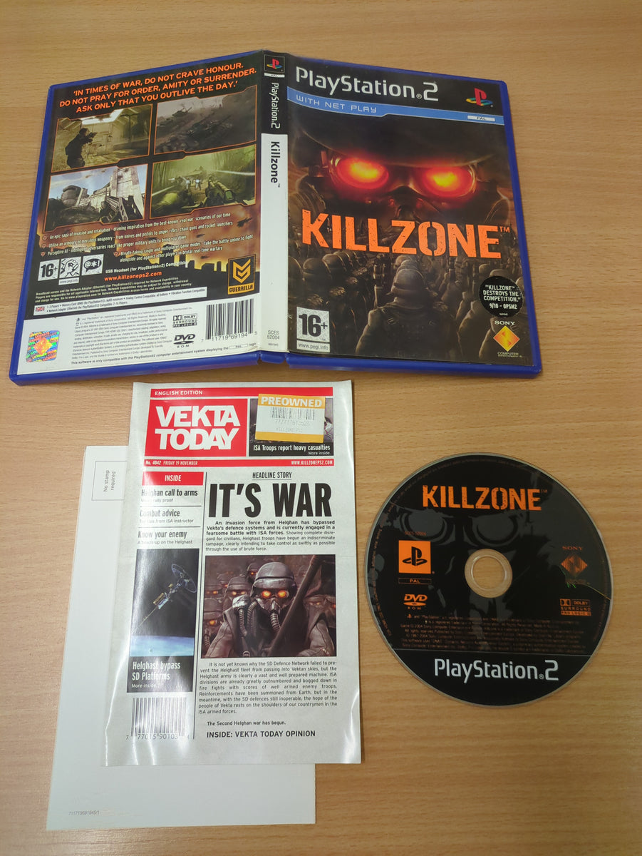 Killzone Sony PS2 game – retro game store uk - 8BitBeyond.com