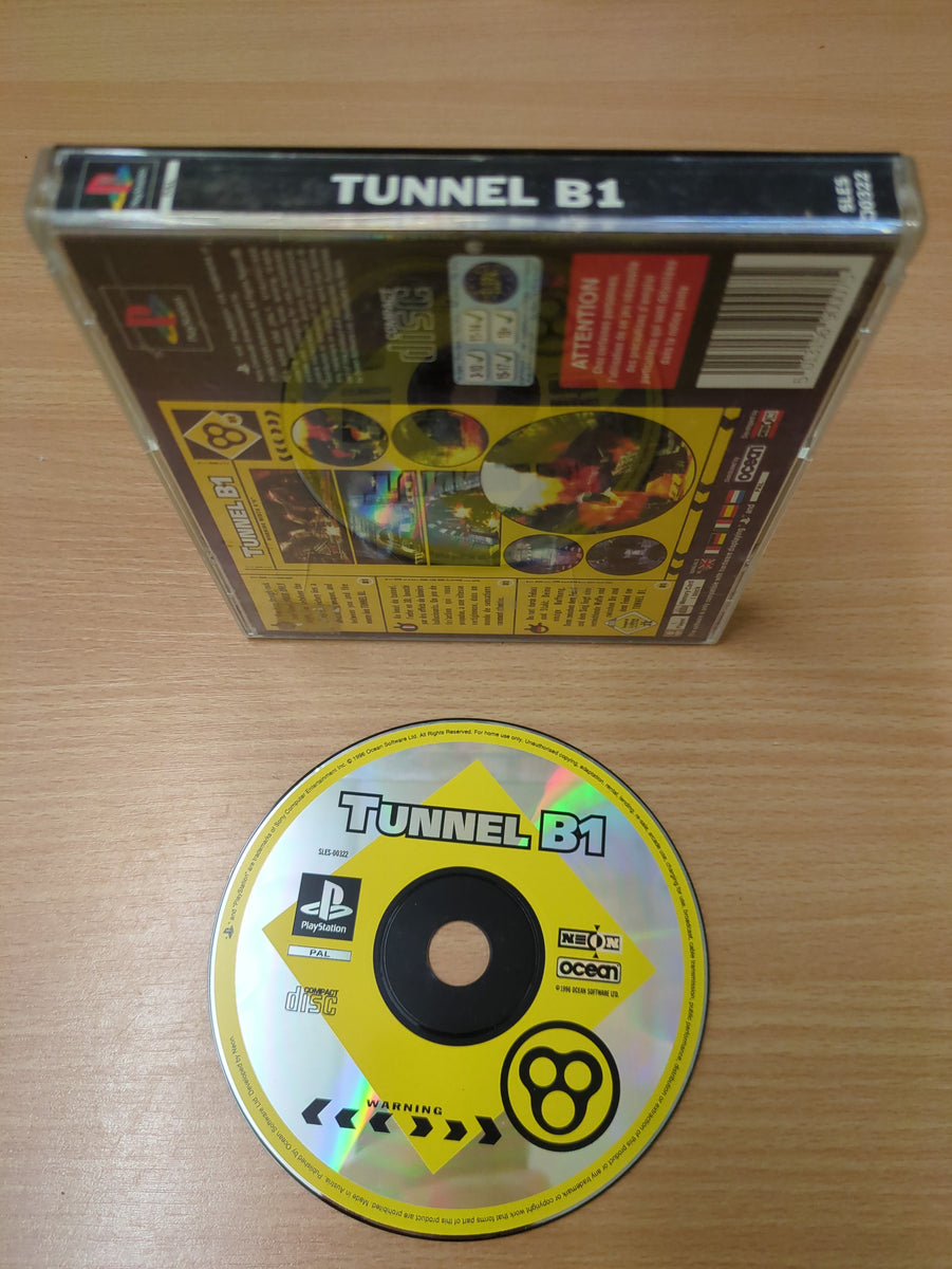 Tunnel B1 Sony PS1 game – retro game store uk - 8BitBeyond.com
