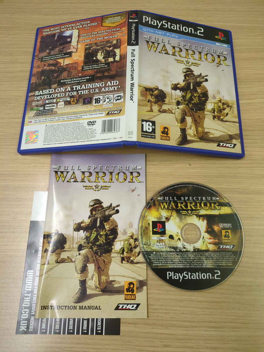 Full Spectrum Warrior Sony PS2 game – retro game store uk - 8BitBeyond.com