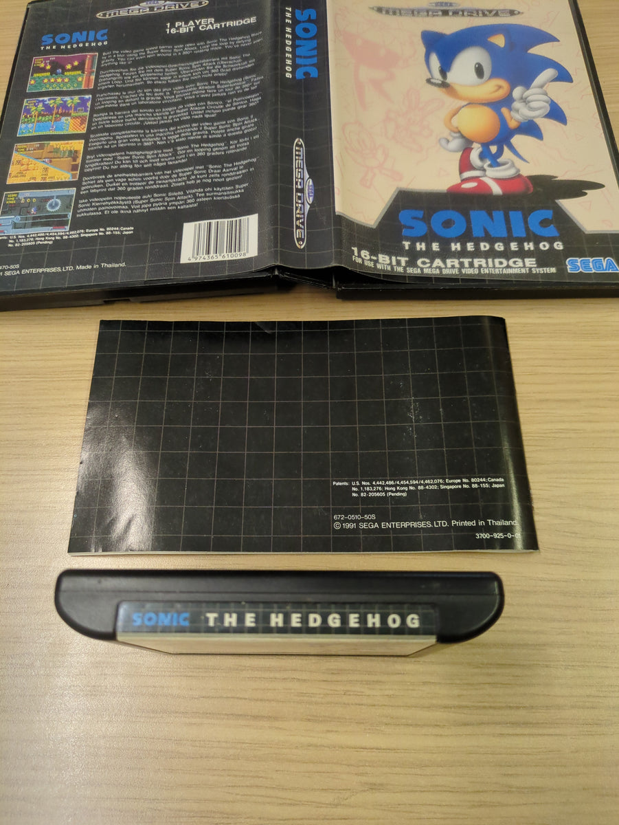 Sonic the Hedgehog md 6.99 8BitBeyond – retro game store uk - 8BitBeyond.com