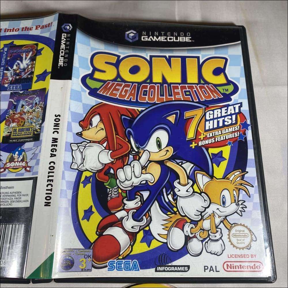 Sonic mega collection Nintendo GameCube game complete 13.99 8BitBeyond – retro game store uk ...