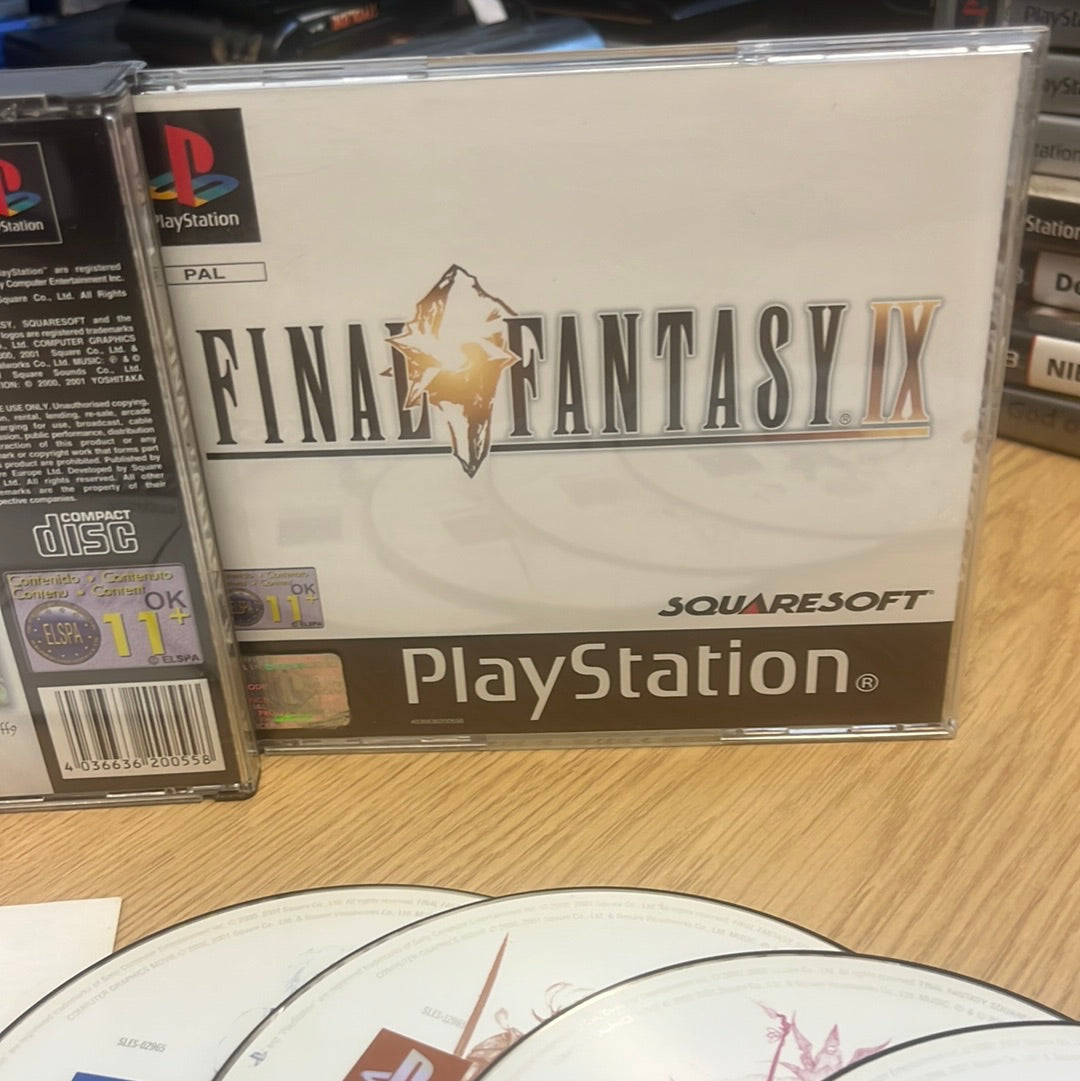 Final Fantasy IX Sony PS1 game – retro game store uk - 8BitBeyond.com