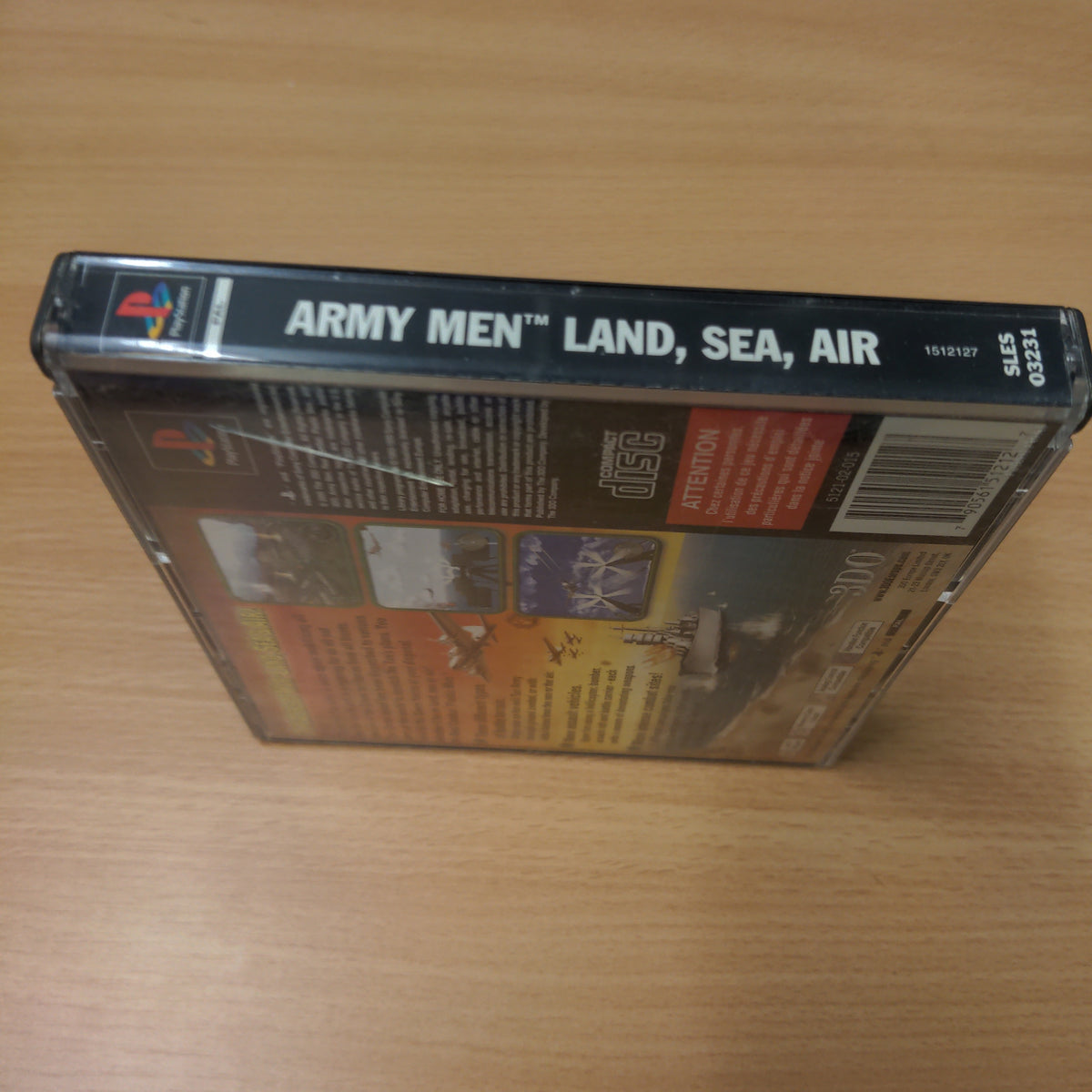 Army Men Land, Sea, Air Sony PS1 game – retro game store uk ...