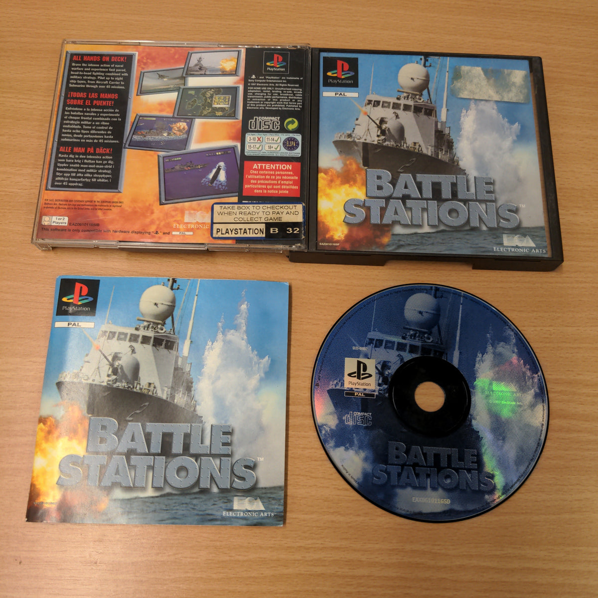 Battle Stations Sony PS1 game – retro game store uk - 8BitBeyond.com