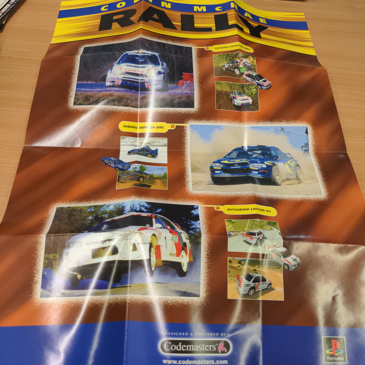 Colin McRae Rally Sony PS1 game – retro game store uk - 8BitBeyond.com