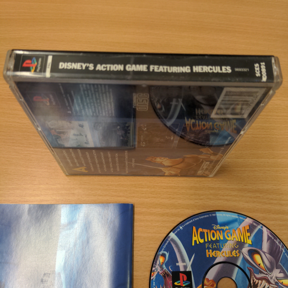 Disney's Action Game Featuring Hercules Sony PS1 game – retro game ...