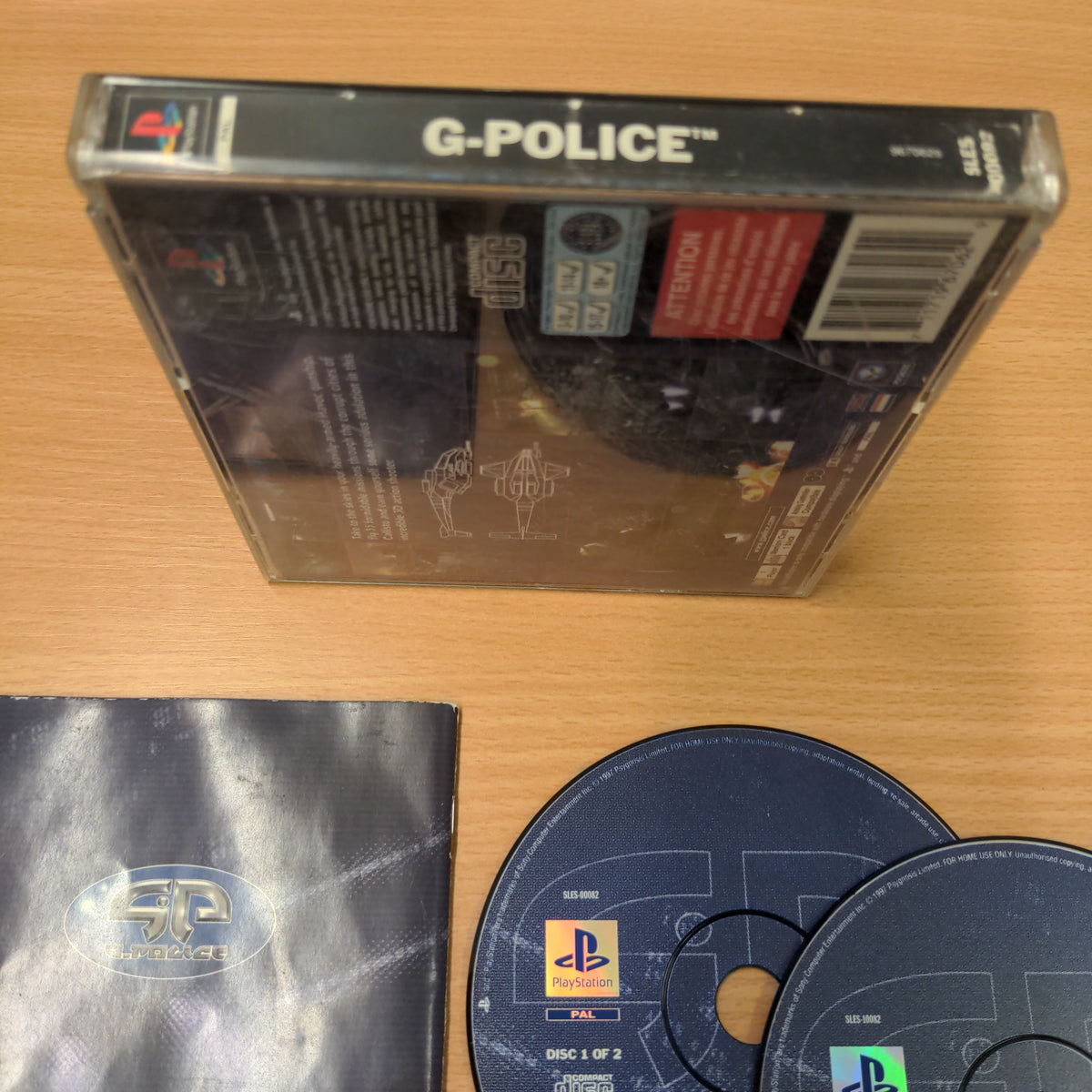 G-Police Sony PS1 game – retro game store uk - 8BitBeyond.com