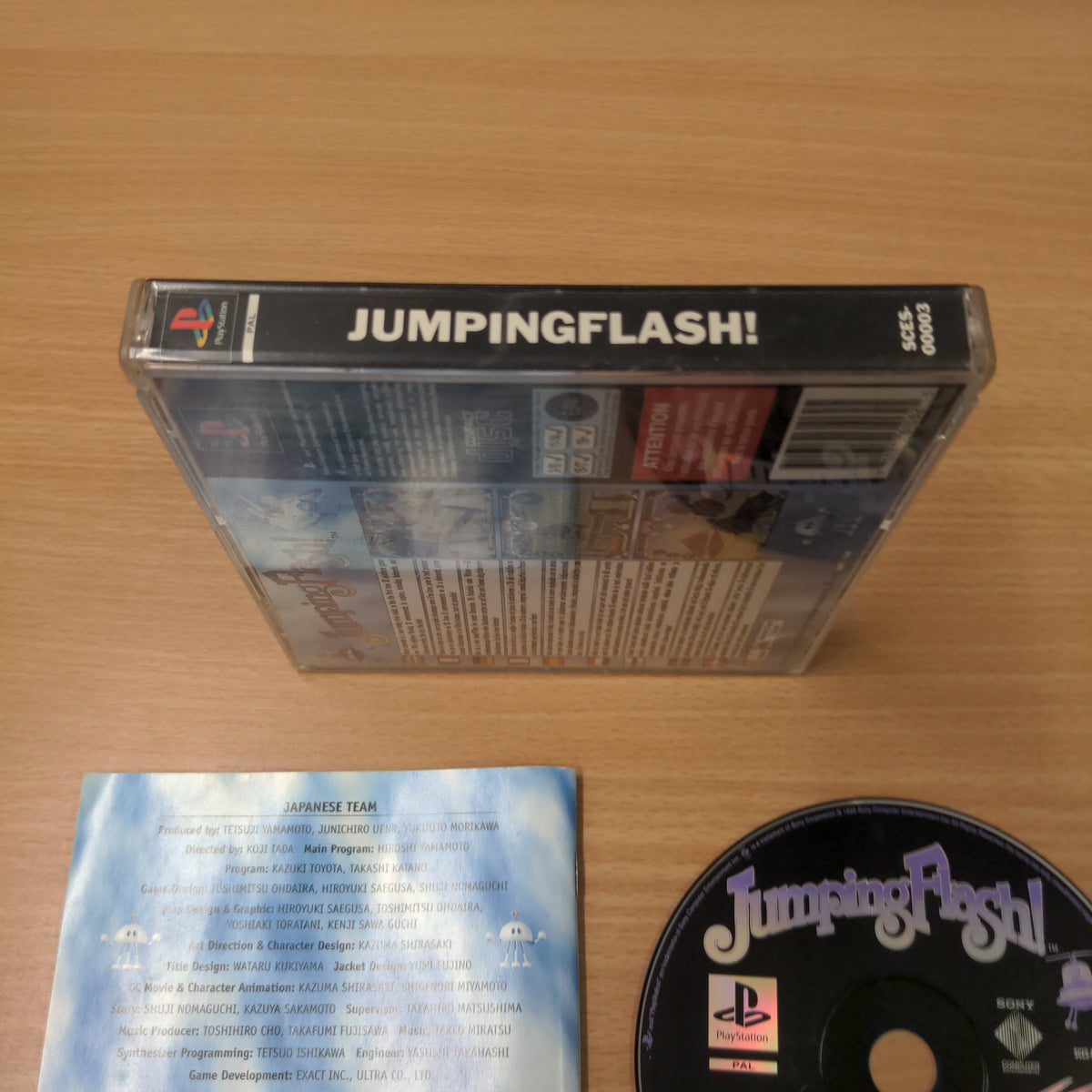 Jumping Flash Sony PS1 game – retro game store uk - 8BitBeyond.com