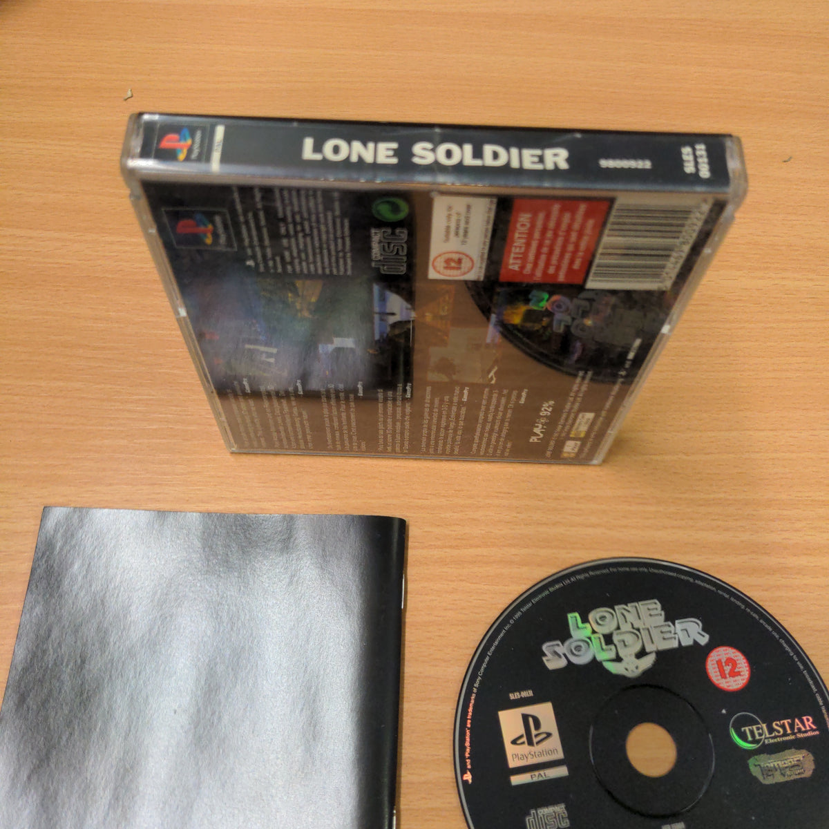 Lone Soldier Sony PS1 game – retro game store uk - 8BitBeyond.com