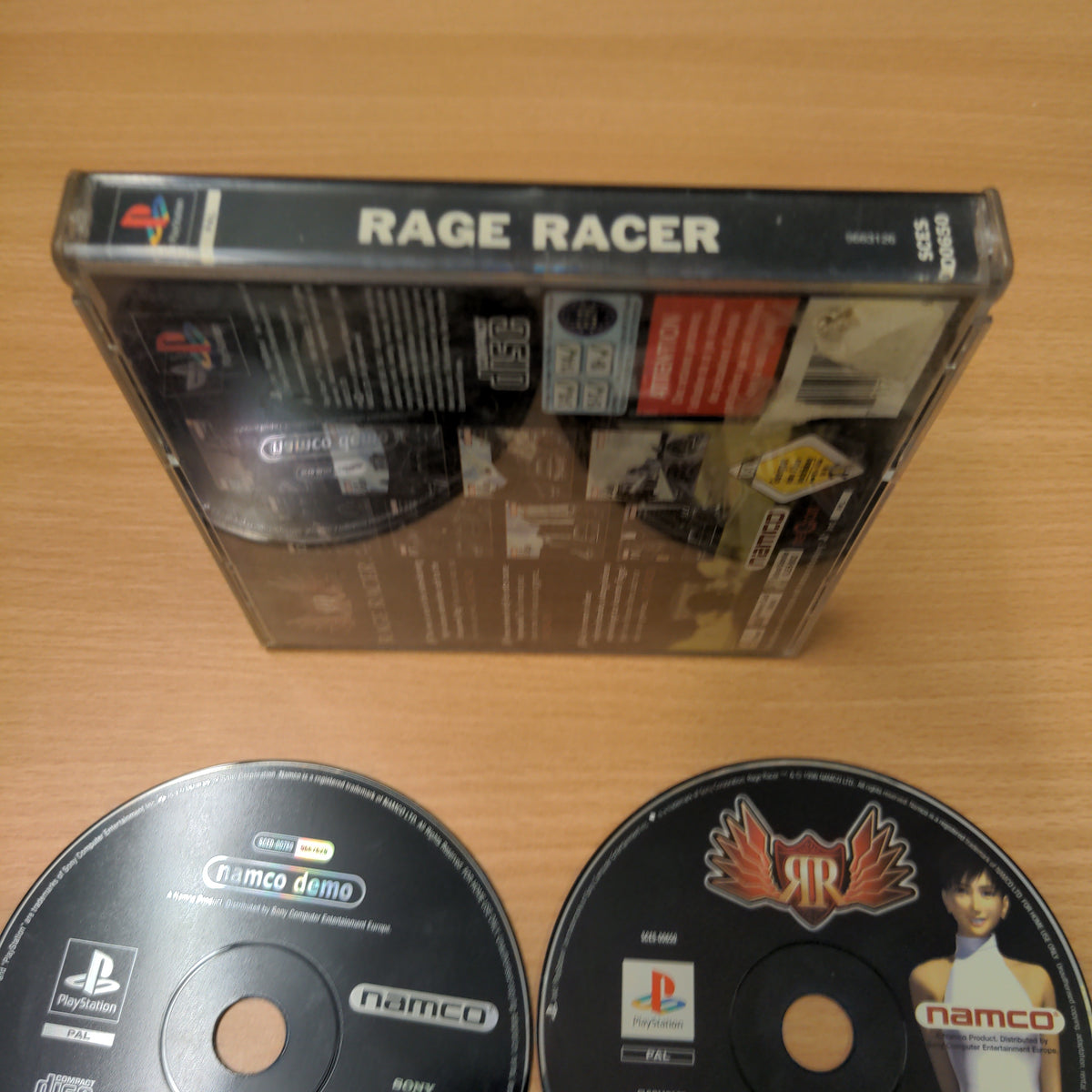 Rage Racer Sony PS1 game – retro game store uk - 8BitBeyond.com