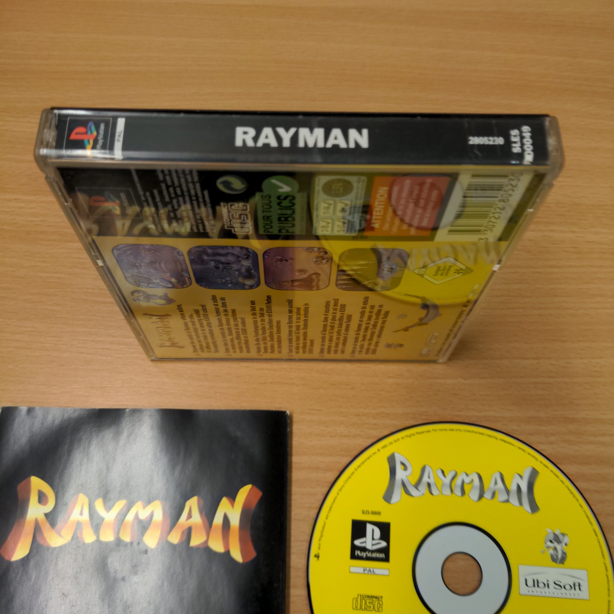 Rayman Sony PS1 game – retro game store uk - 8BitBeyond.com