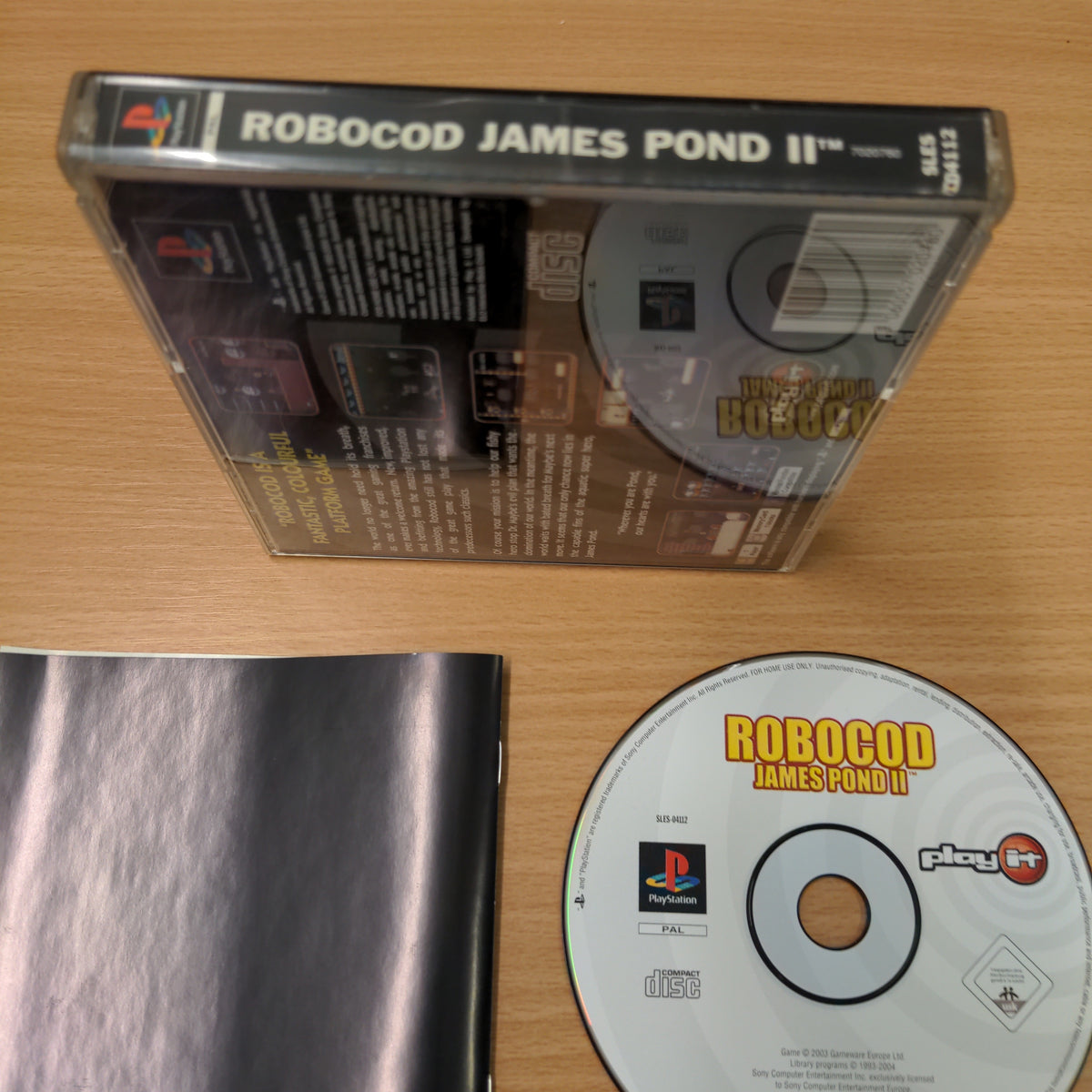 Robocod James Pond II Sony PS1 game – retro game store uk - 8BitBeyond.com