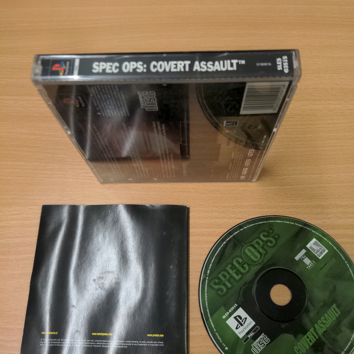 Spec Ops Covert Assault Sony PS1 game – retro game store uk ...