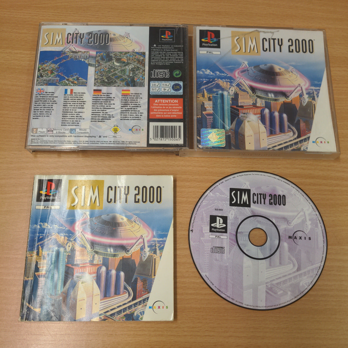 SimCity 2000 Sony PS1 game – retro game store uk - 8BitBeyond.com