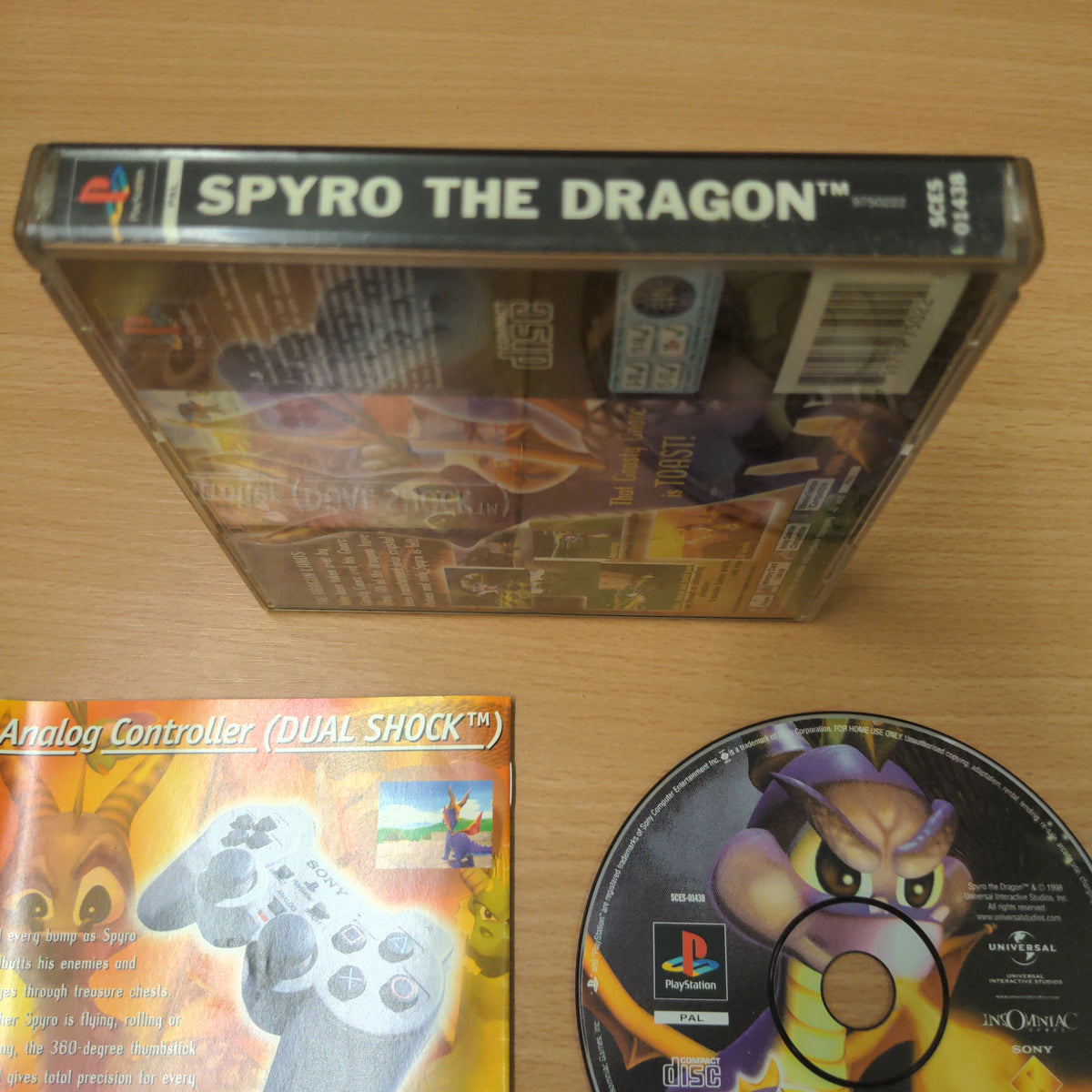 Spyro the Dragon Sony PS1 game – retro game store uk - 8BitBeyond.com