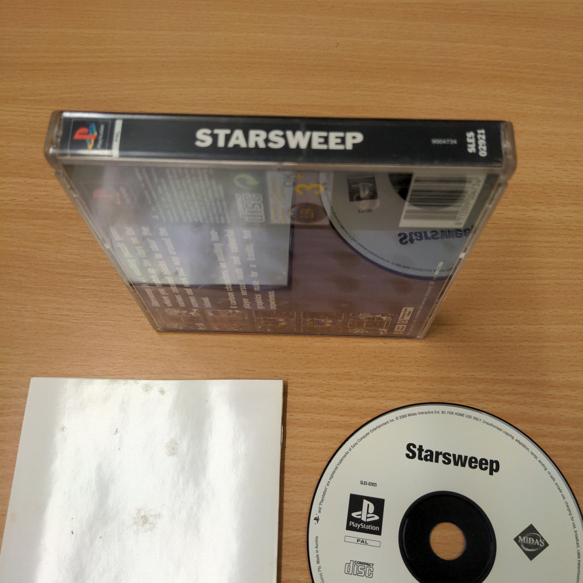 Starsweep Sony PS1 game – retro game store uk - 8BitBeyond.com