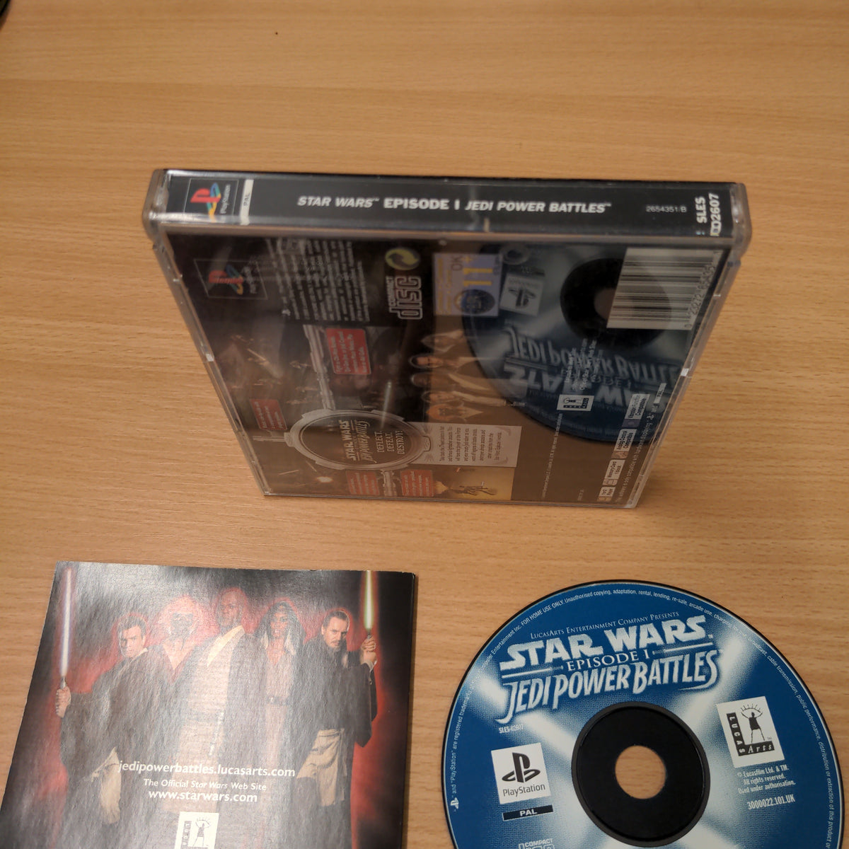 Star Wars Episode I Jedi Power Battles Sony PS1 game – retro game store ...