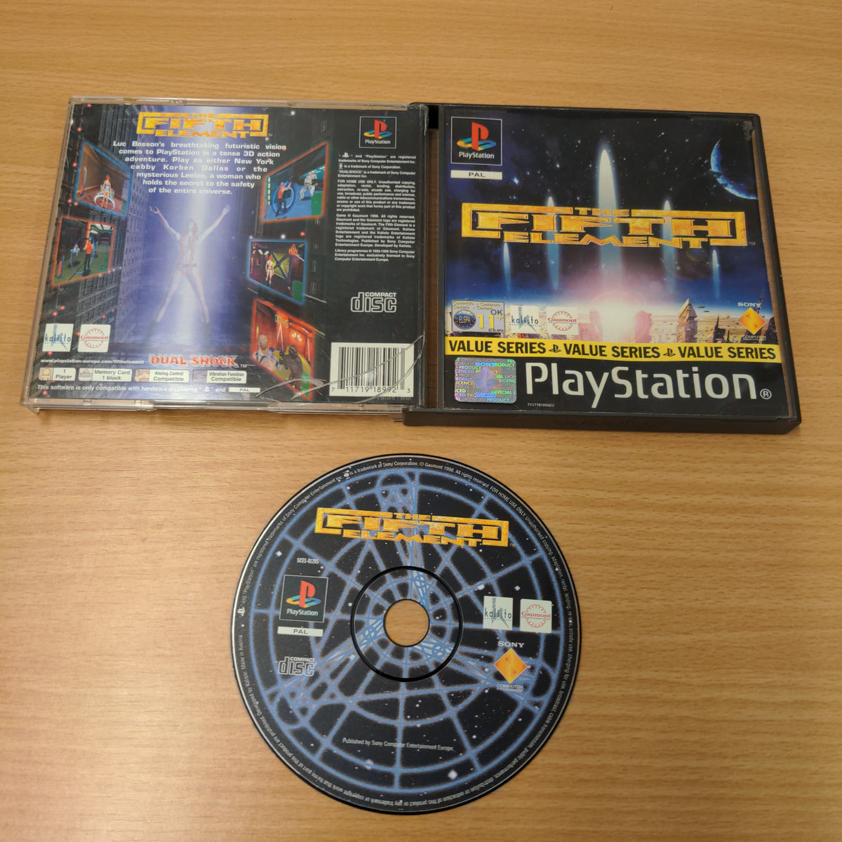 The Fifth Element (Value Series) Sony PS1 game – retro game store uk ...