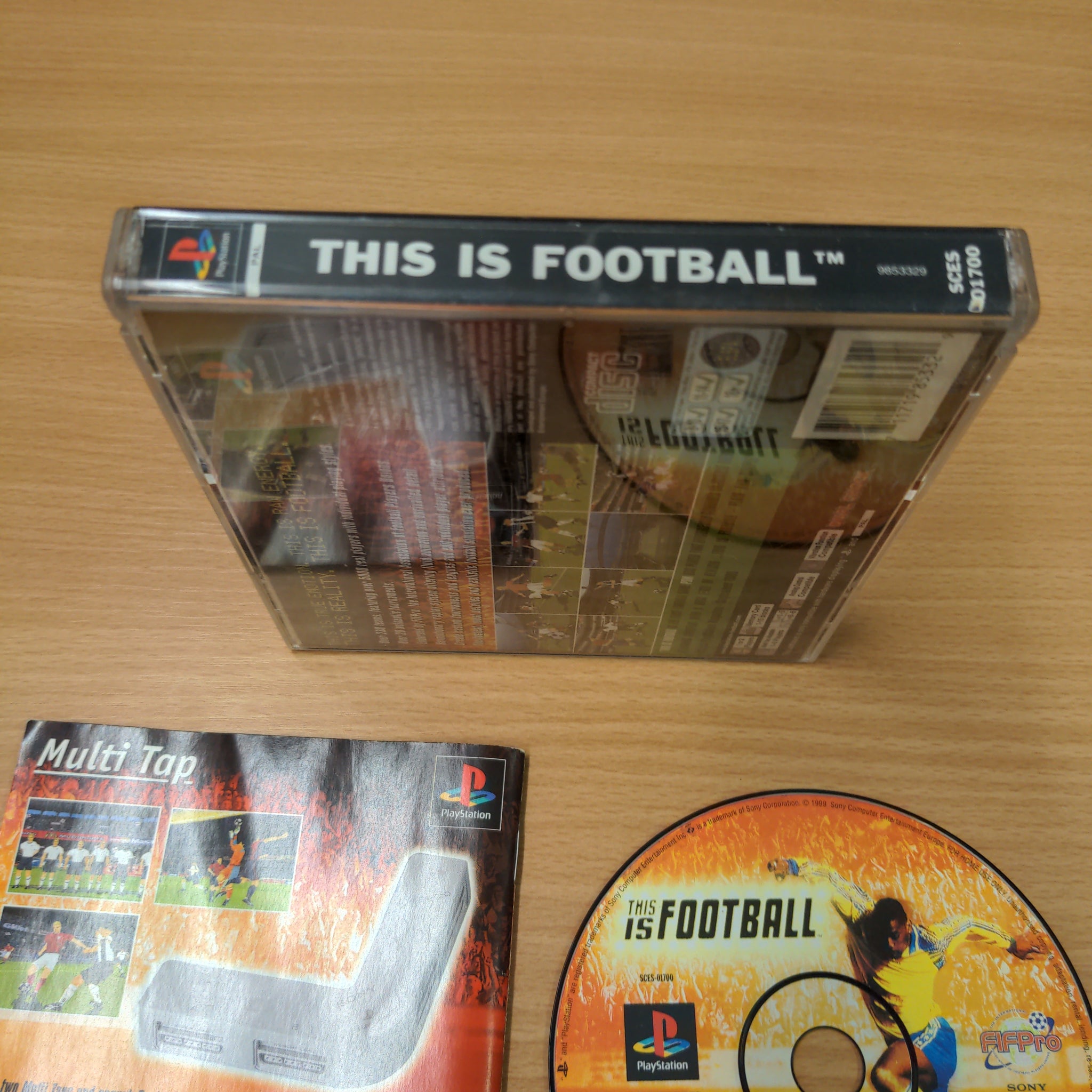 This is Football Sony PS1 game retro game store uk 8BitBeyond