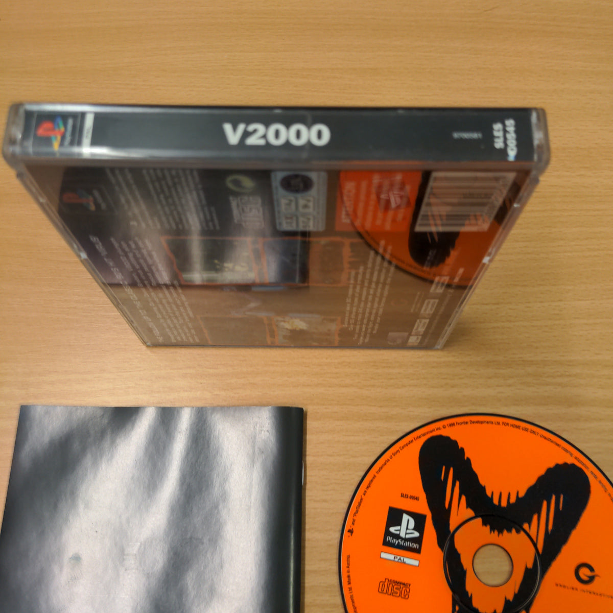 V2000 Sony PS1 game – retro game store uk - 8BitBeyond.com