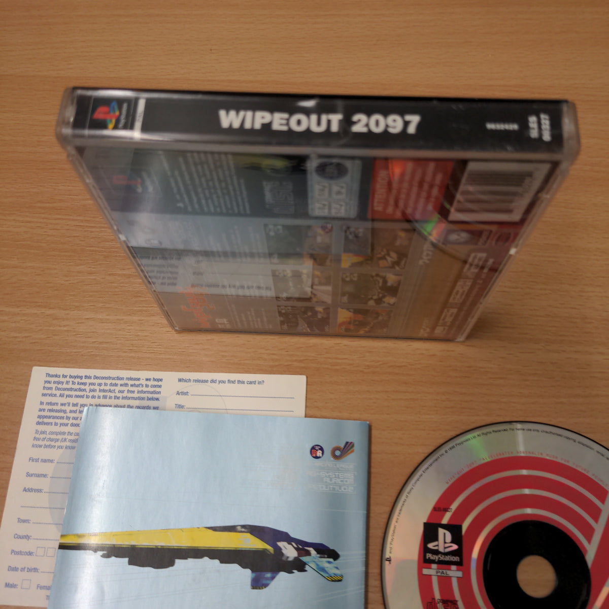 Wipeout 2097 Sony PS1 game – retro game store uk - 8BitBeyond.com