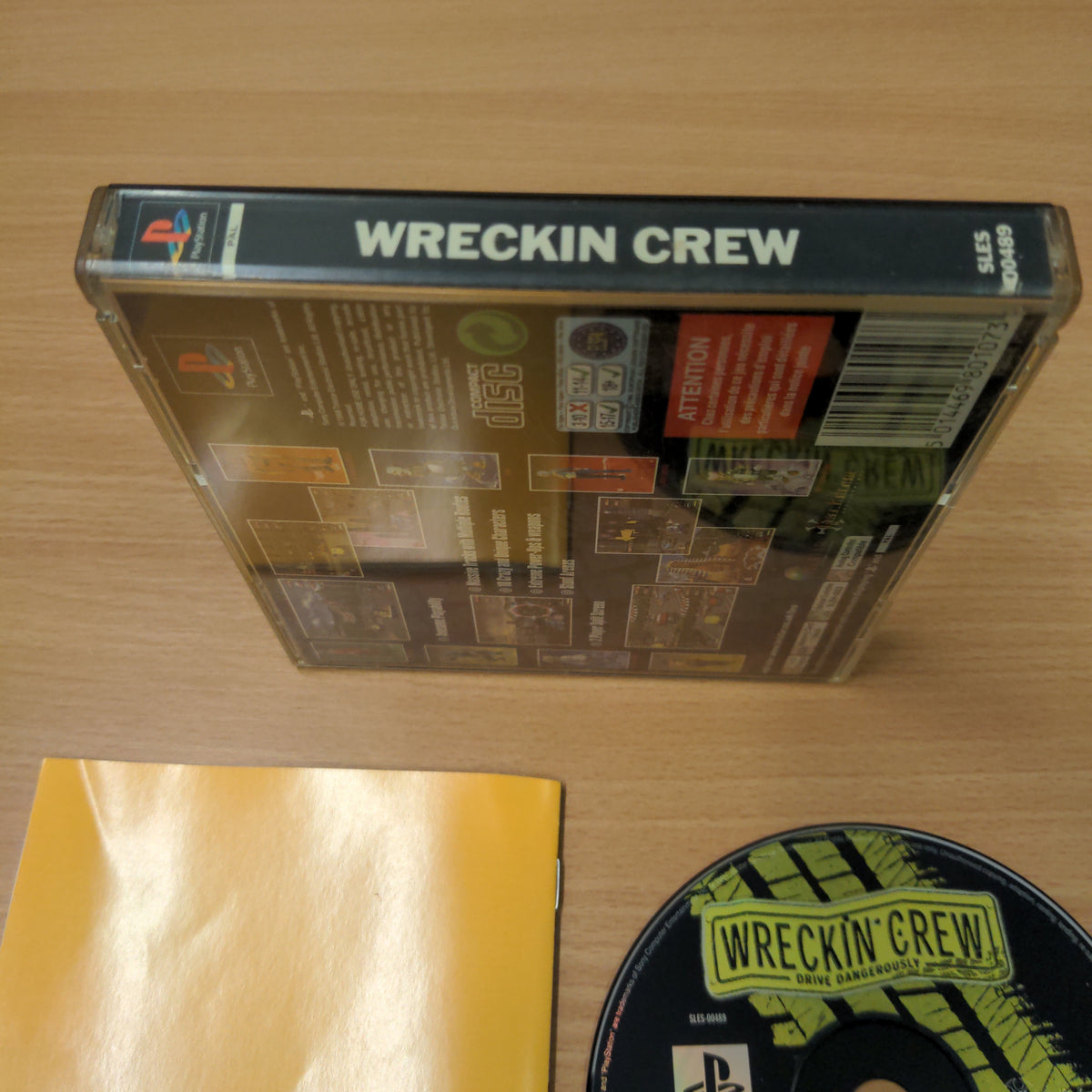 Wreckin Crew Sony PS1 game – retro game store uk - 8BitBeyond.com