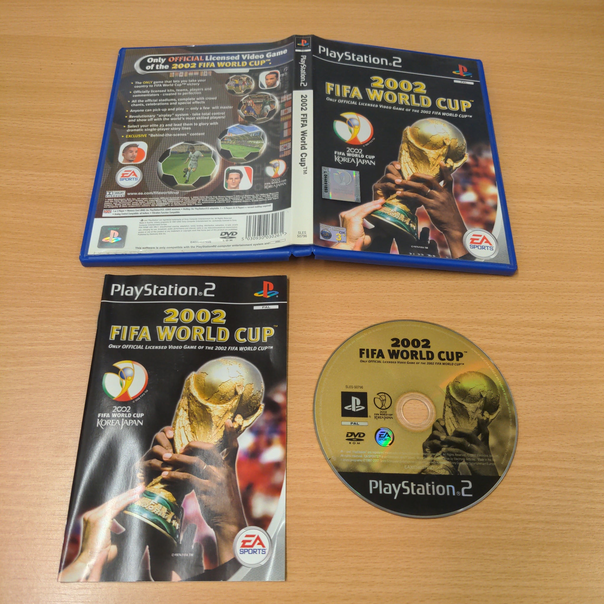 2002 FIFA World Cup Sony PS2 game – retro game store uk - 8BitBeyond.com
