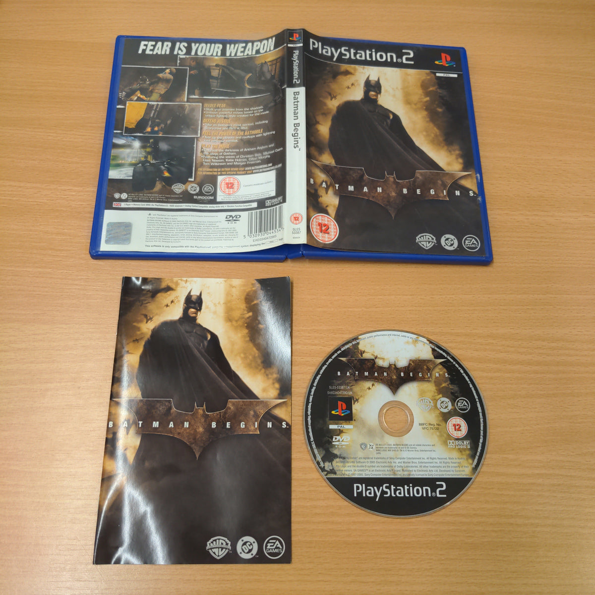 Batman Begins Sony PS2 game – retro game store uk - 8BitBeyond.com
