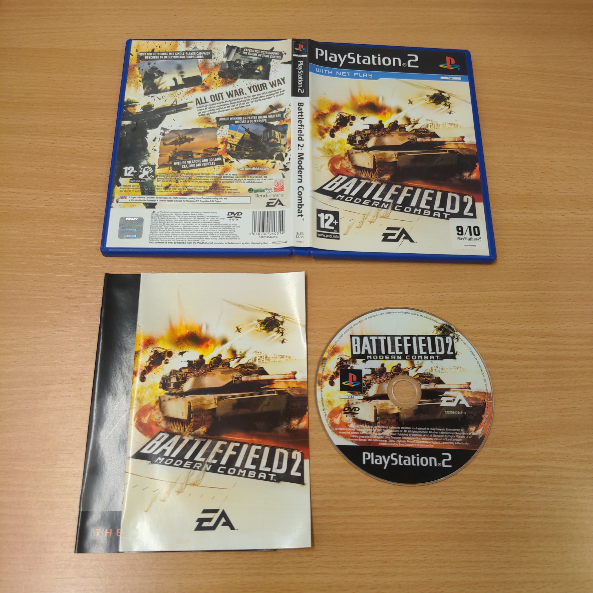 Battlefield 2 Modern Combat Sony PS2 game