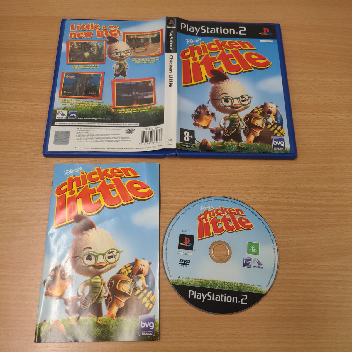 Chicken Little (Disney's) Sony PS2 game – retro game store uk ...
