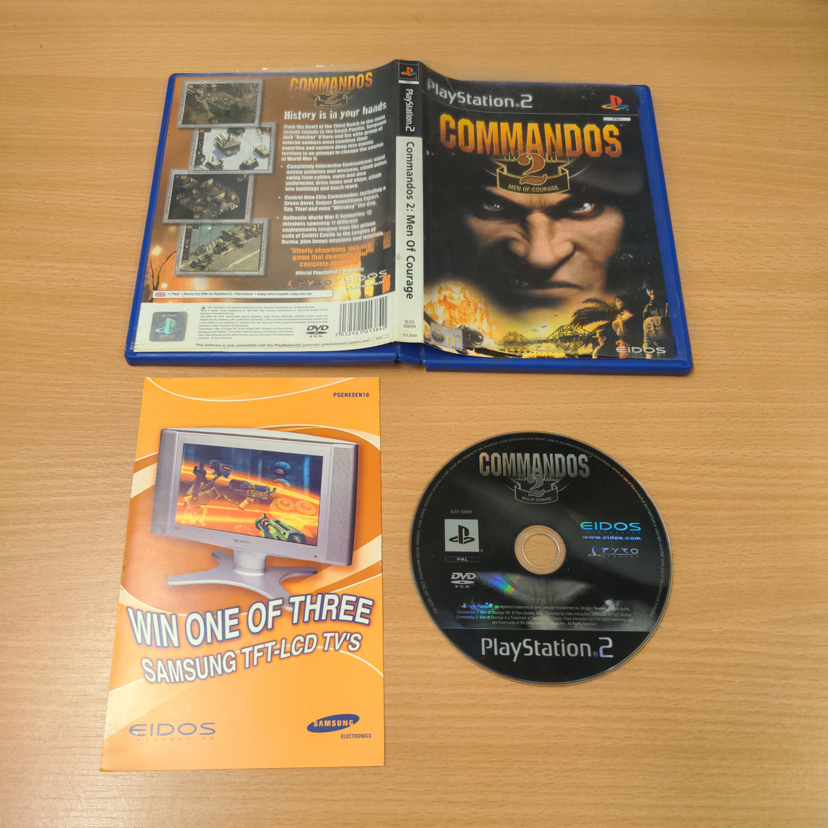 Commandos 2: Men of Courage Sony PS2 game – retro game store uk ...
