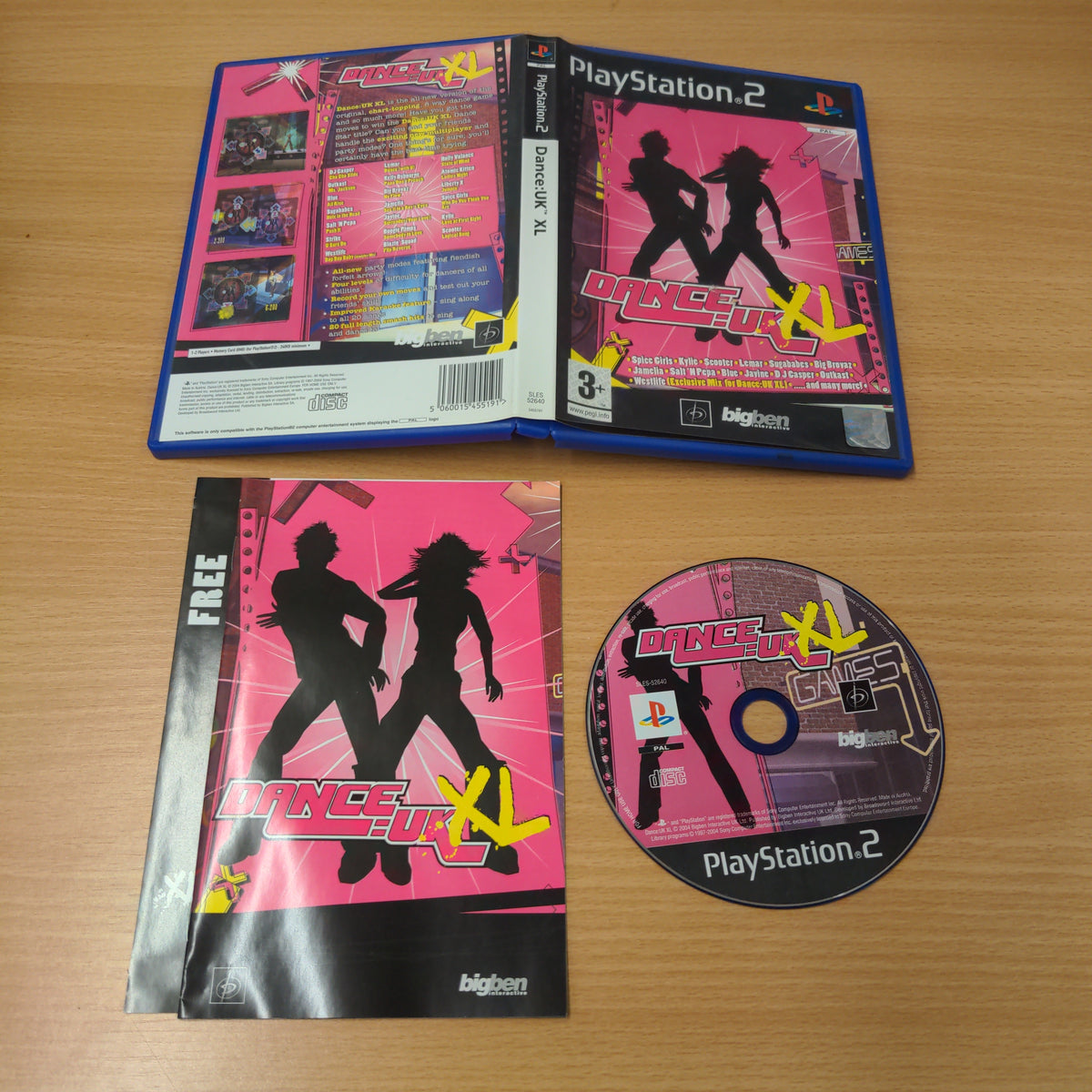 Dance: UK XL Sony PS2 game – retro game store uk - 8BitBeyond.com