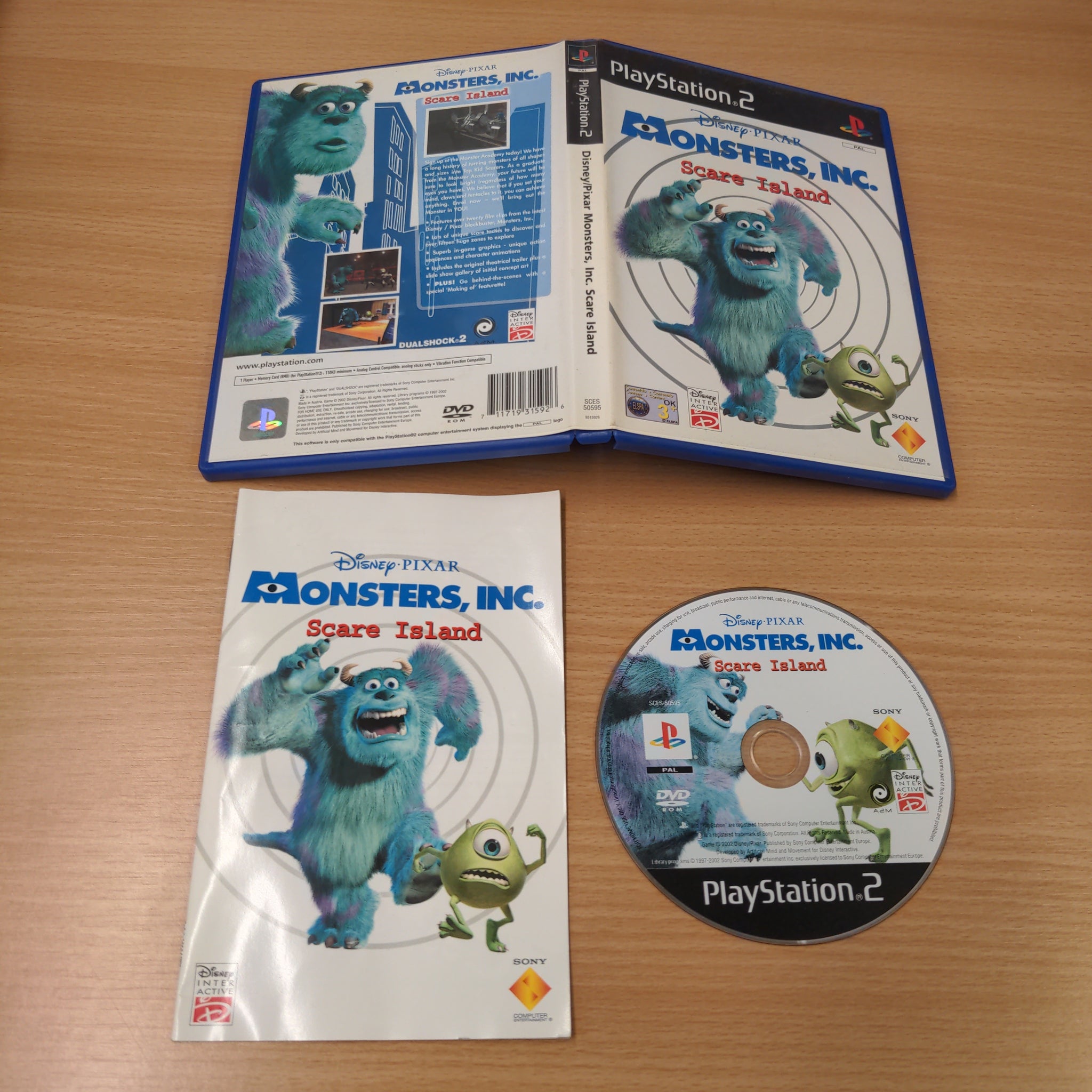 Monsters Inc Scare Island Monsters Inc: Scare Island Sony
