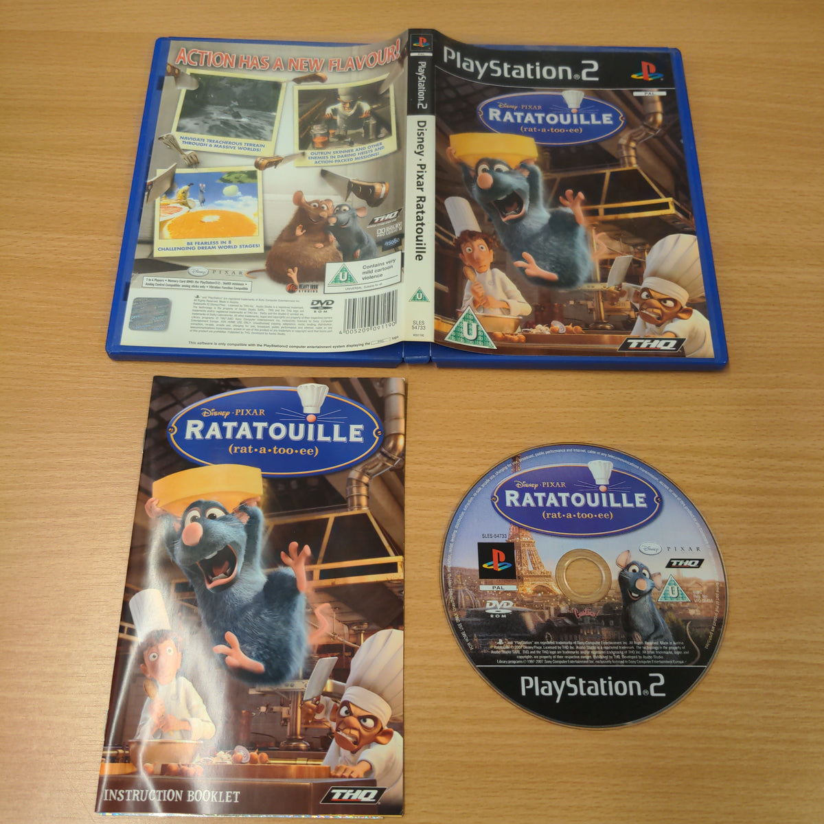 Disney Pixar Ratatouille Sony PS2 game – retro game store uk ...
