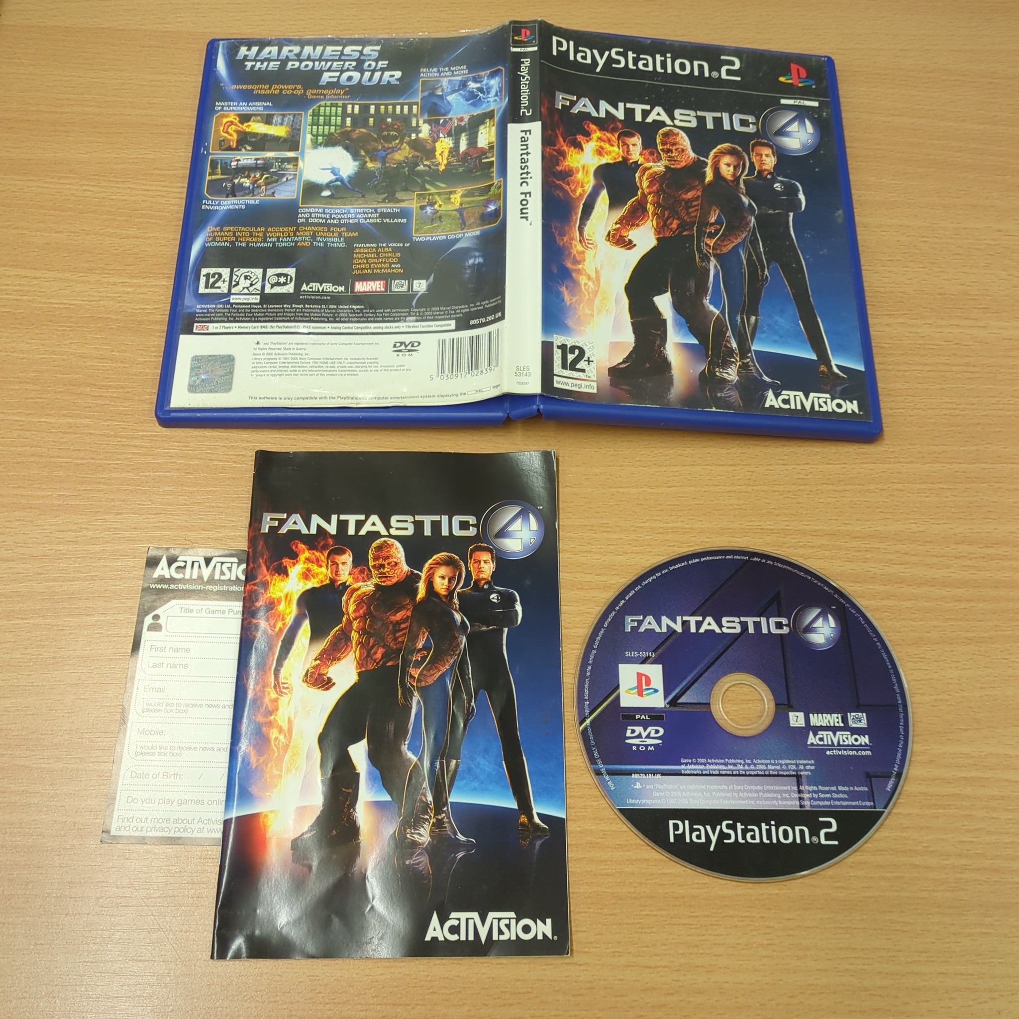 Ps2 fantastic four store