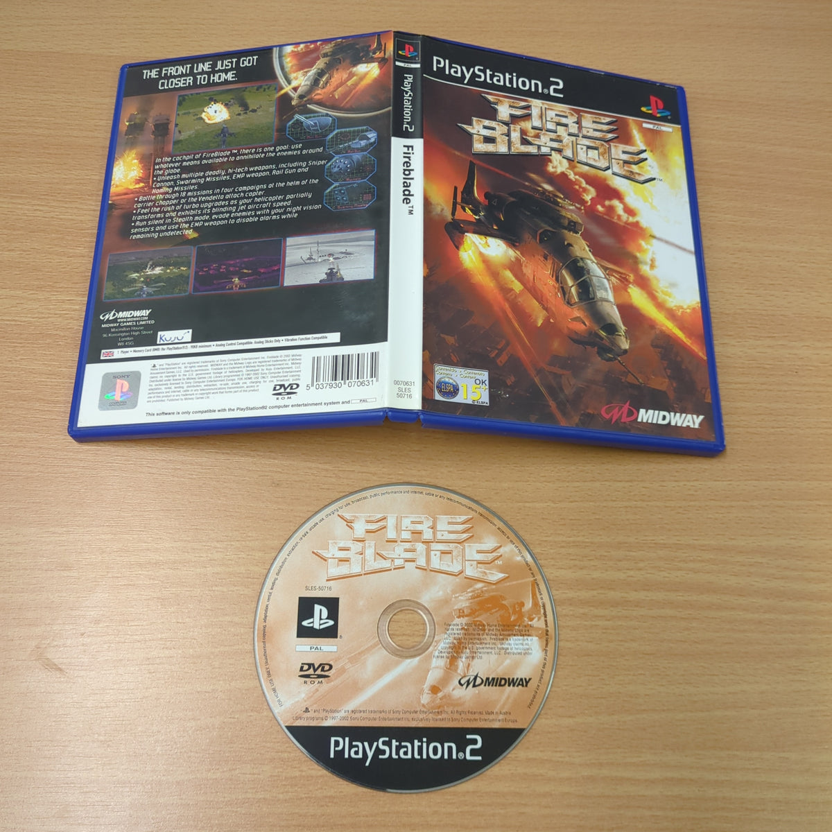 Fireblade Sony PS2 game – retro game store uk - 8BitBeyond.com