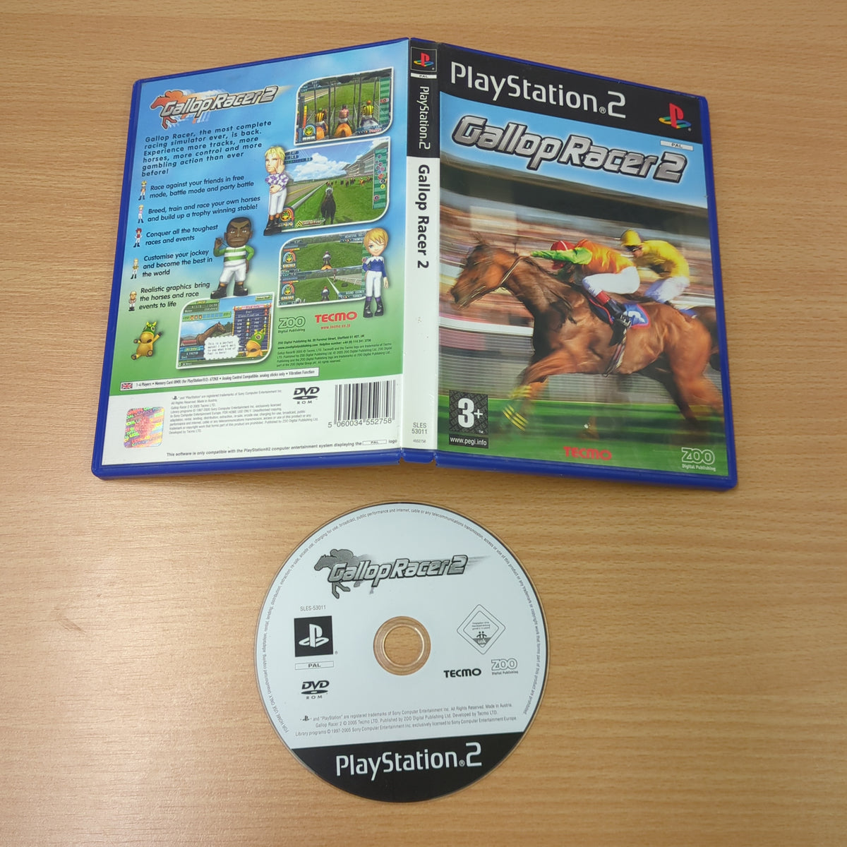 Gallop Racer 2 Sony PS2 game – retro game store uk - 8BitBeyond.com