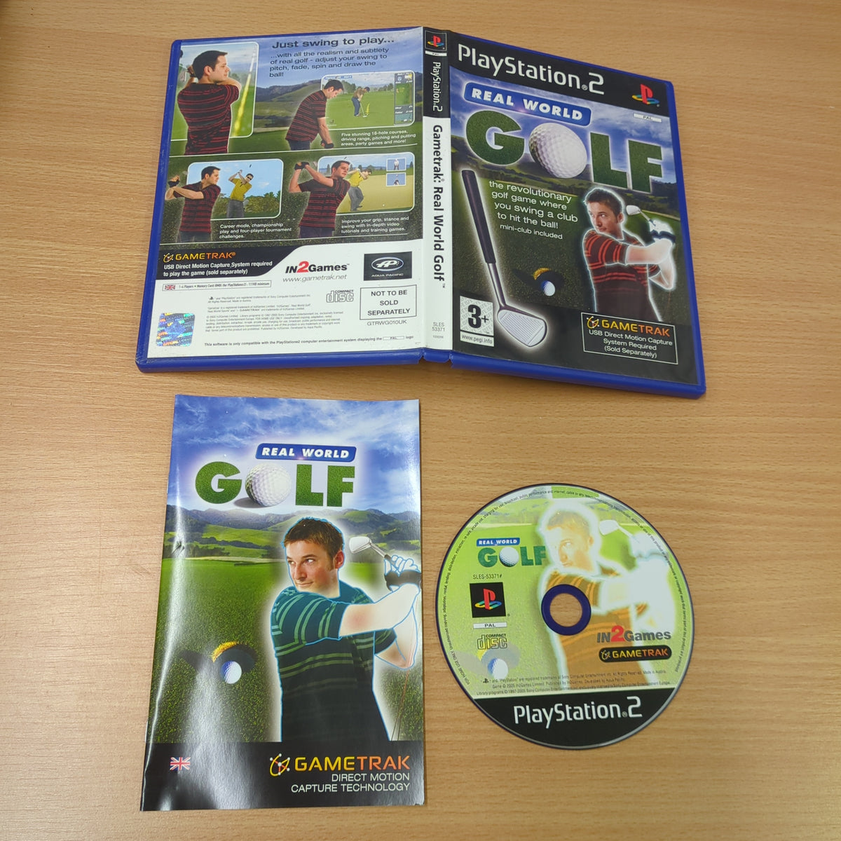 Gametrack: Real World Golf Sony PS2 game – retro game store uk ...