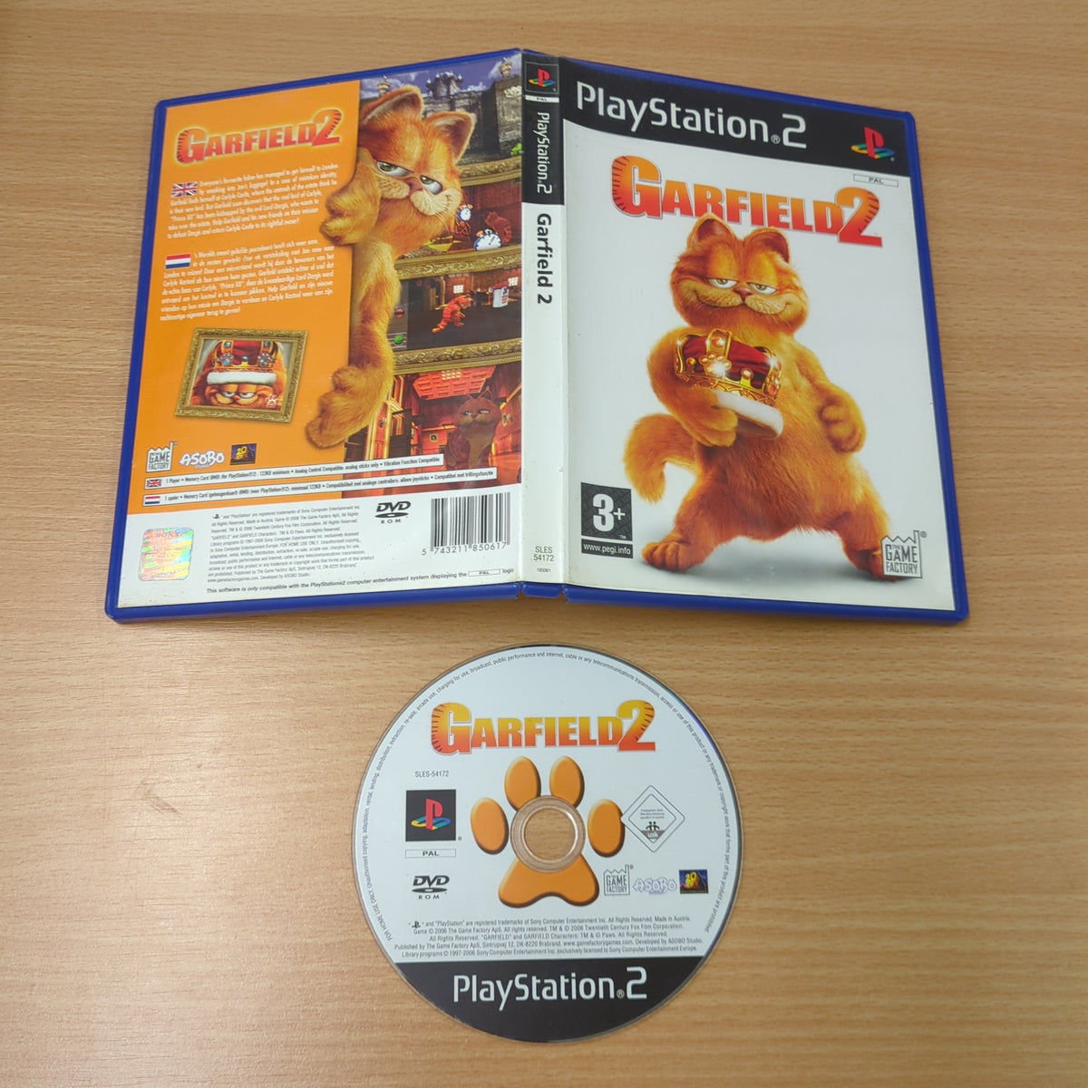 Garfield 2 Sony PS2 game – retro game store uk - 8BitBeyond.com