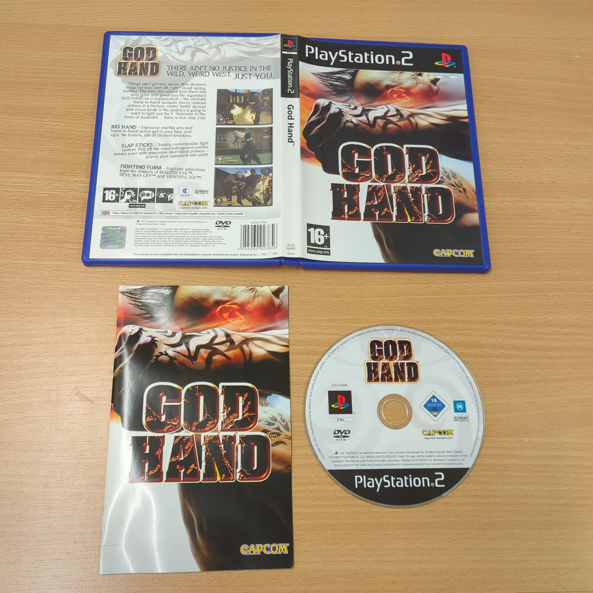 God Hand Sony PS2 game – retro game store uk - 8BitBeyond.com