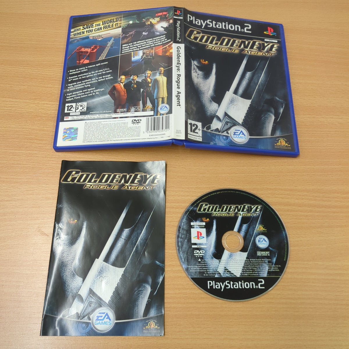 GoldenEye: Rogue Agent Sony PS2 game – retro game store uk - 8BitBeyond.com