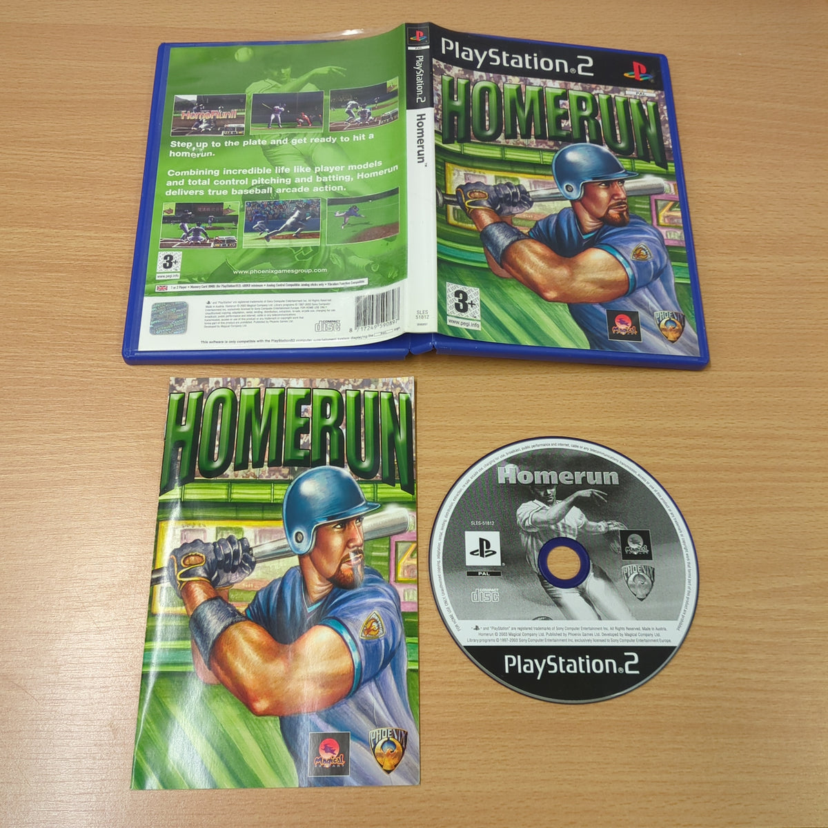 Homerun Sony PS2 game – retro game store uk - 8BitBeyond.com