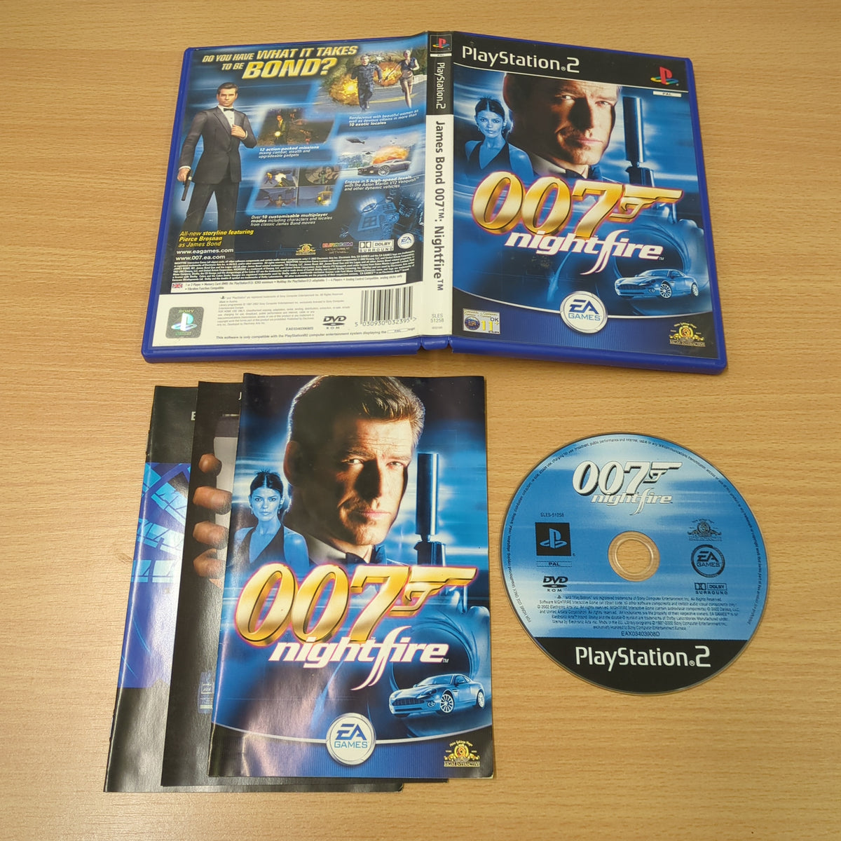 James Bond 007: Nightfire Sony PS2 game – retro game store uk ...