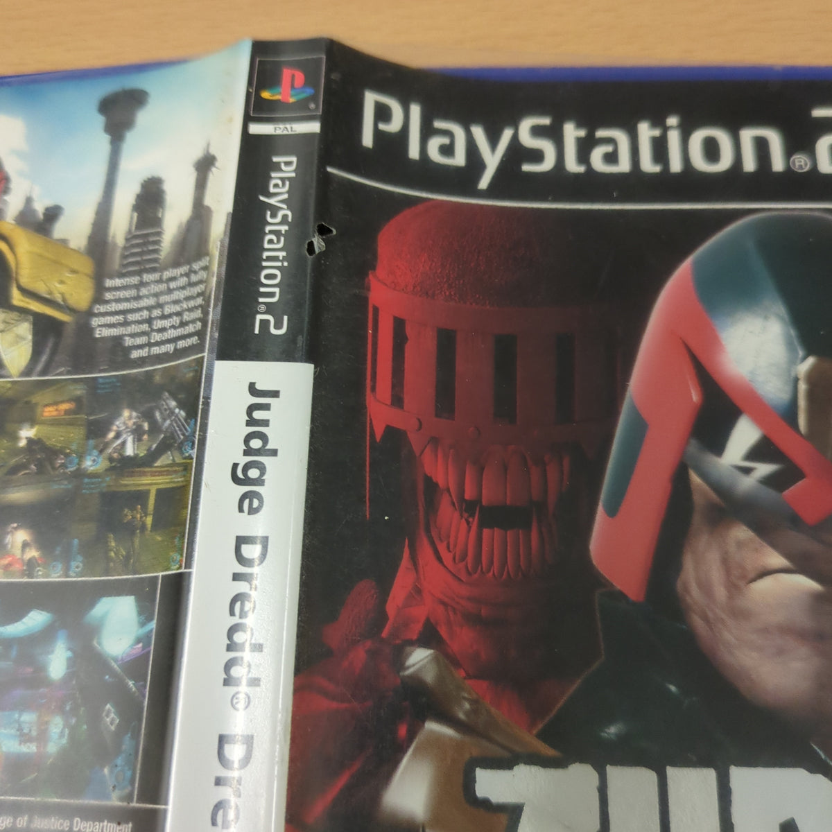 Judge Dredd: Dredd vs Death Sony PS2 game – retro game store uk ...