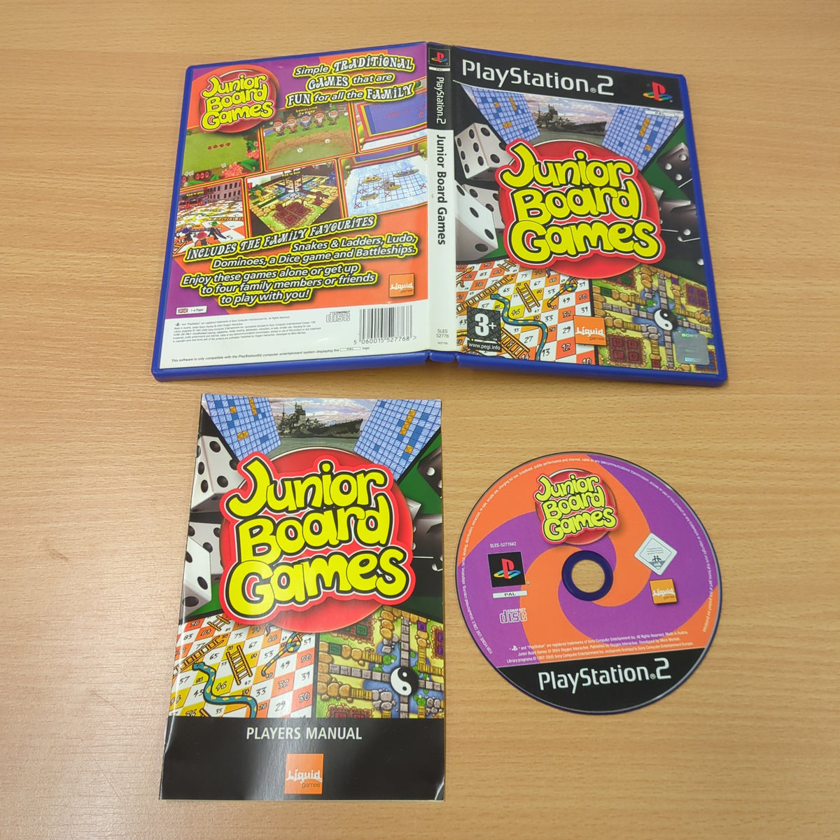 Junior Board Games Sony PS2 game – retro game store uk - 8BitBeyond.com