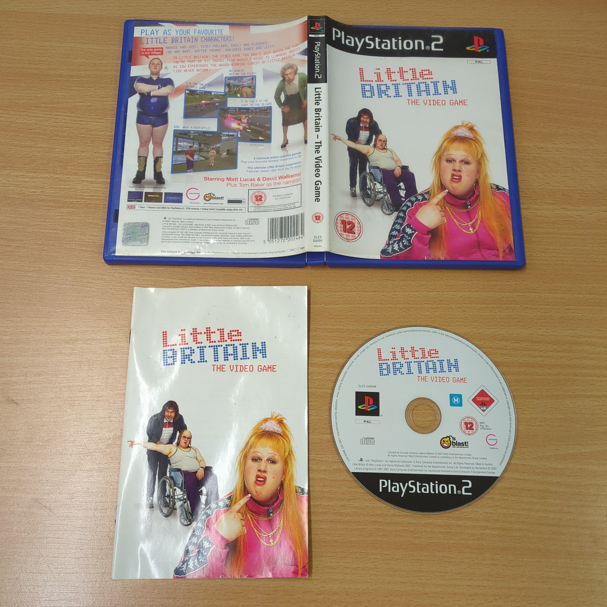 Little Britain The Video Game Sony PS2 game – retro game store uk ...