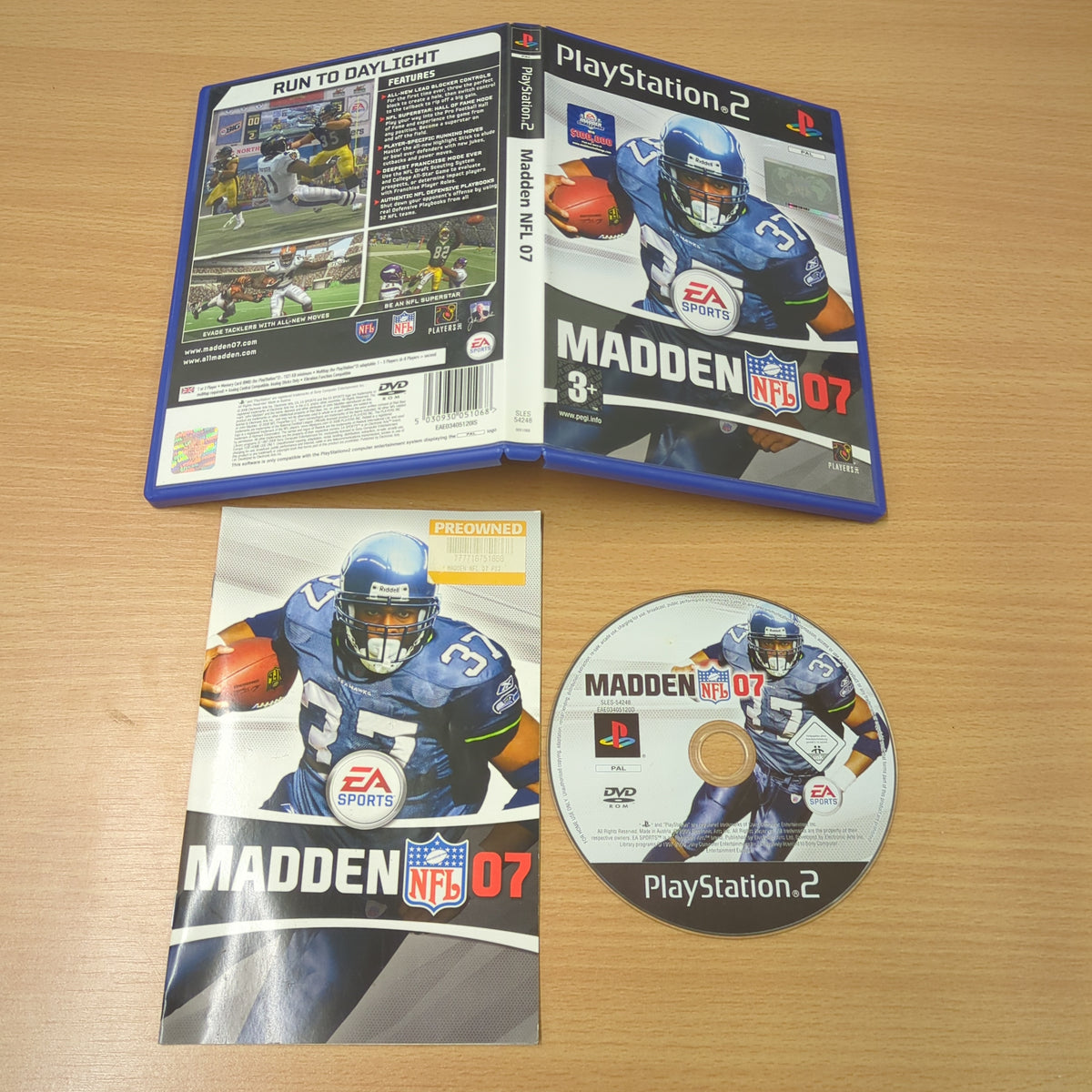 Madden NFL 07 Sony PS2 game – retro game store uk - 8BitBeyond.com